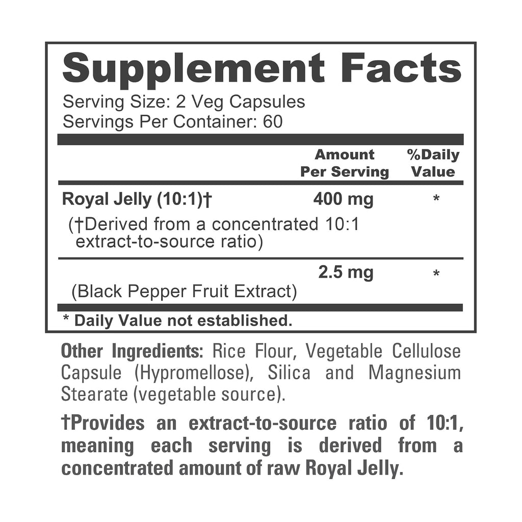 Royal Jelly kids multivitamin capsules