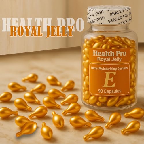 Royal jelly vitamin e for skin health