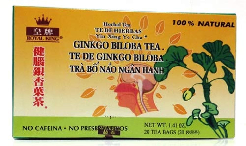 Royal King ginkgo biloba tea bags