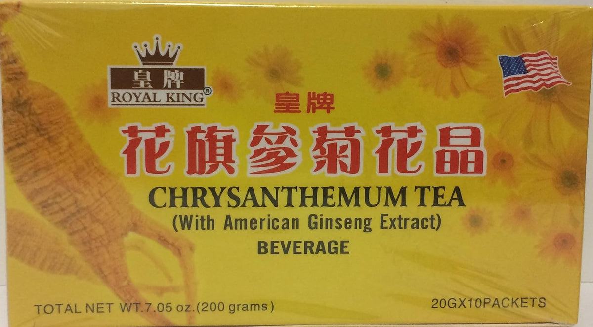 Royal King instant chrysanthemum tea packets