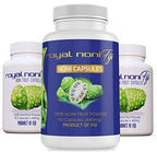 Royal Noni organic capsules for wellness