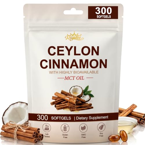 Royalee cinnamon bark extract softgels