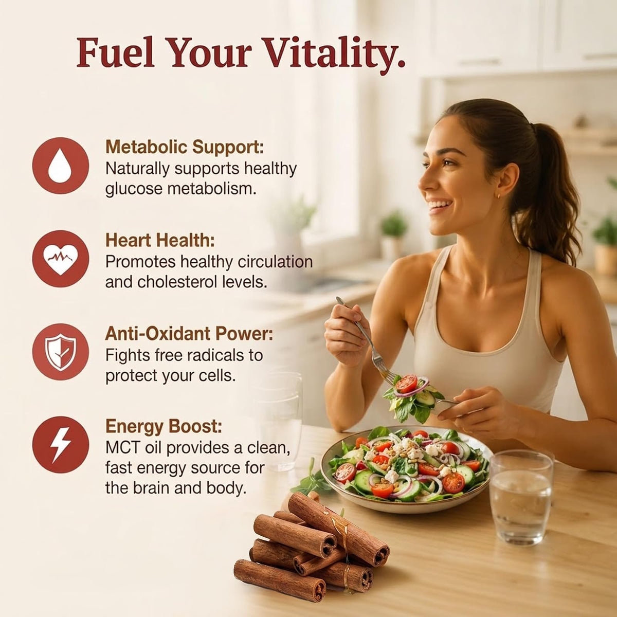 Royalee organic cinnamon for wellness