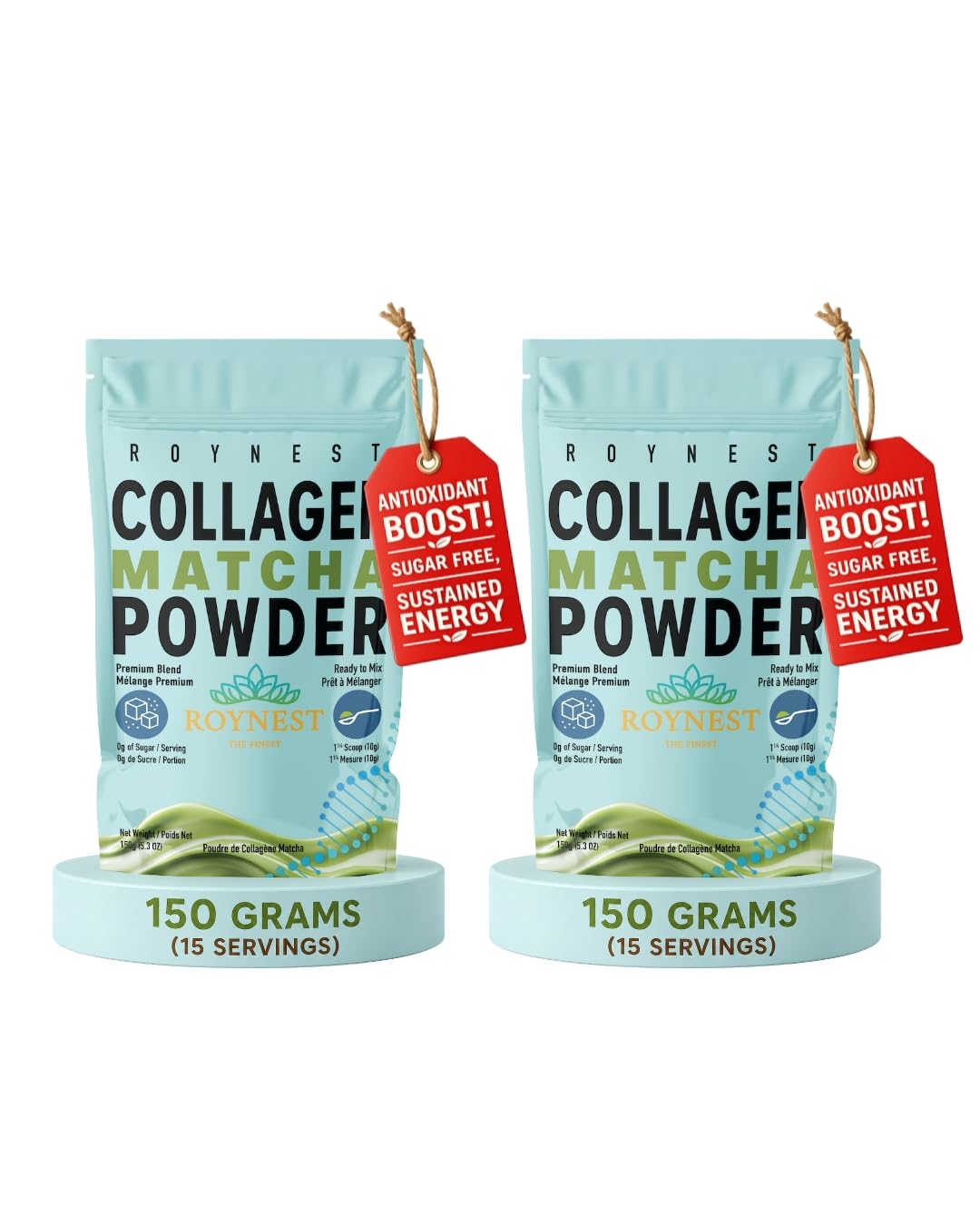 Roynest collagen matcha powder benefits