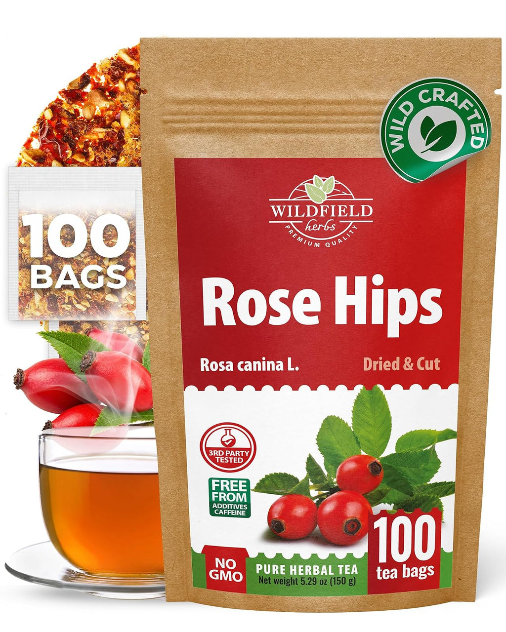 Roza Cinamomea herbal tea bags