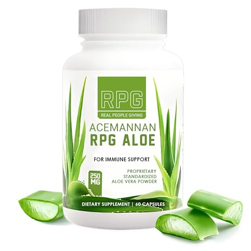 RPG Acemannan aloe vera capsules benefits
