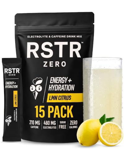 RSTR electrolyte drink mix sachets