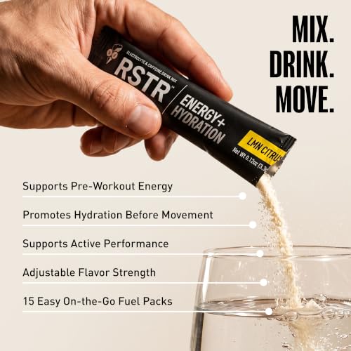 RSTR electrolyte mix for energy boost