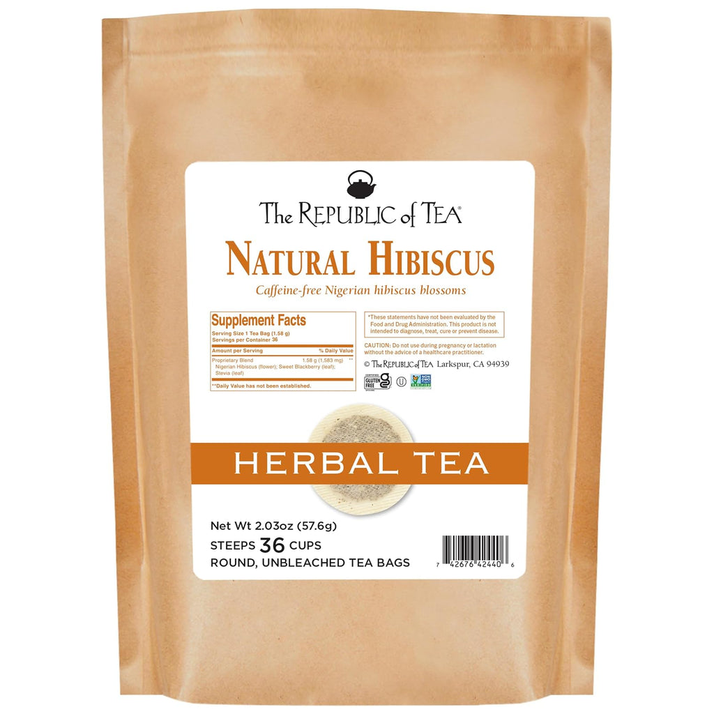 Ruby Red Hibiscus herbal tea bags