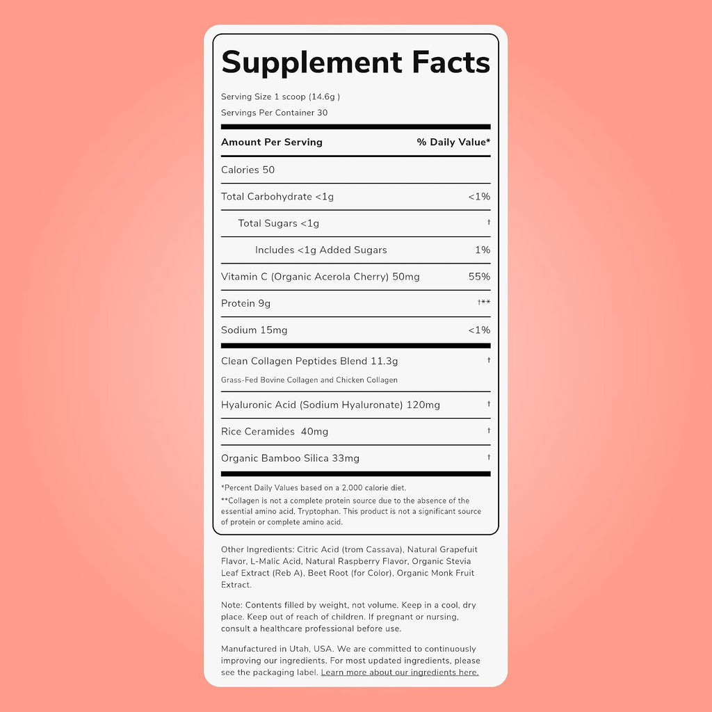 ruby red raspberry collagen peptides