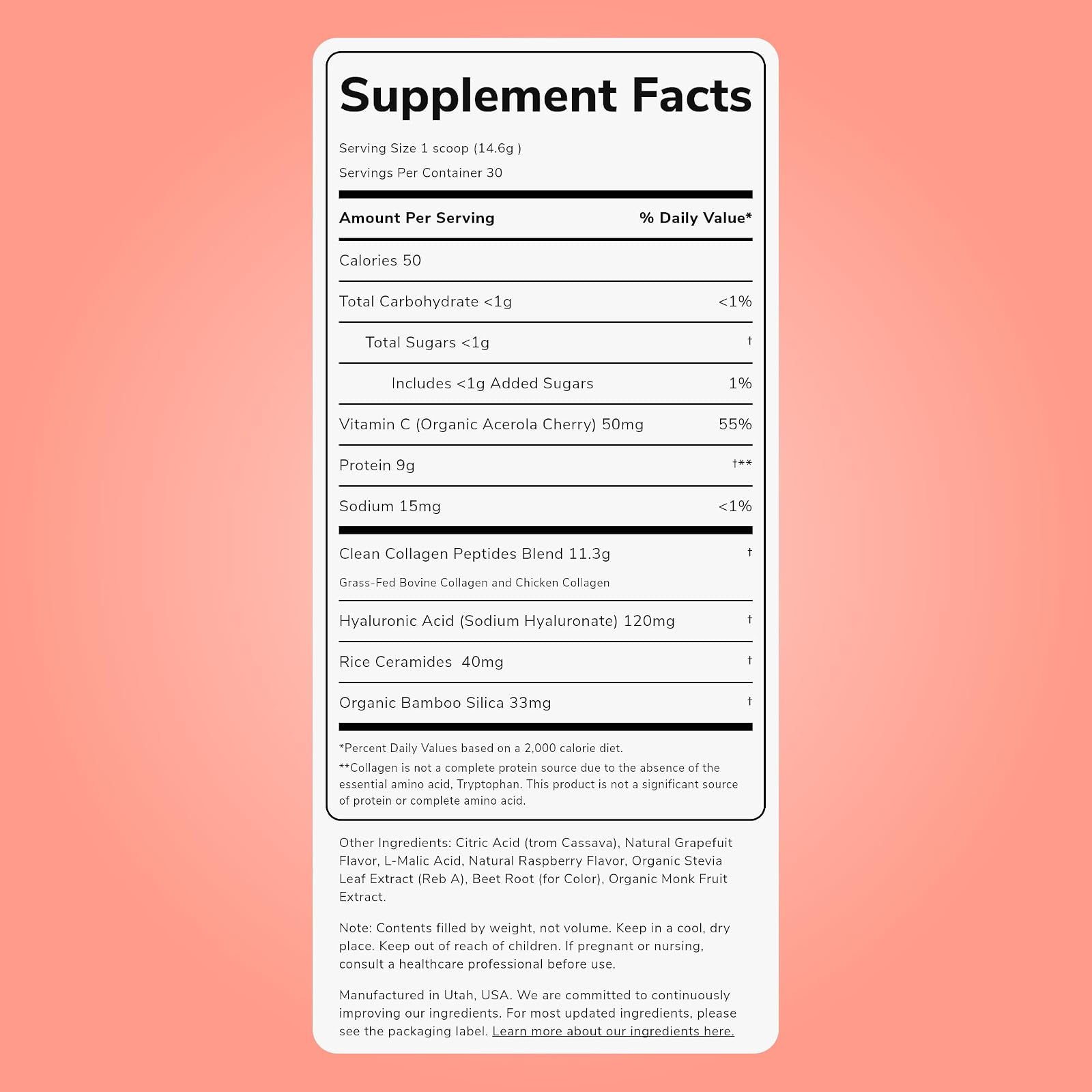 ruby red raspberry collagen peptides
