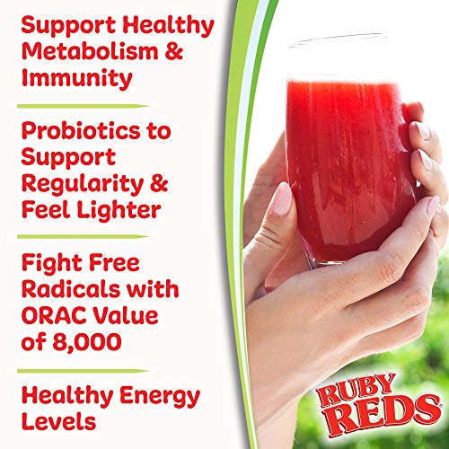 Ruby Reds multivitamin powder benefits