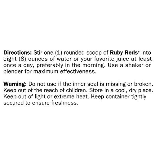 Ruby Reds multivitamins with natural ingredients