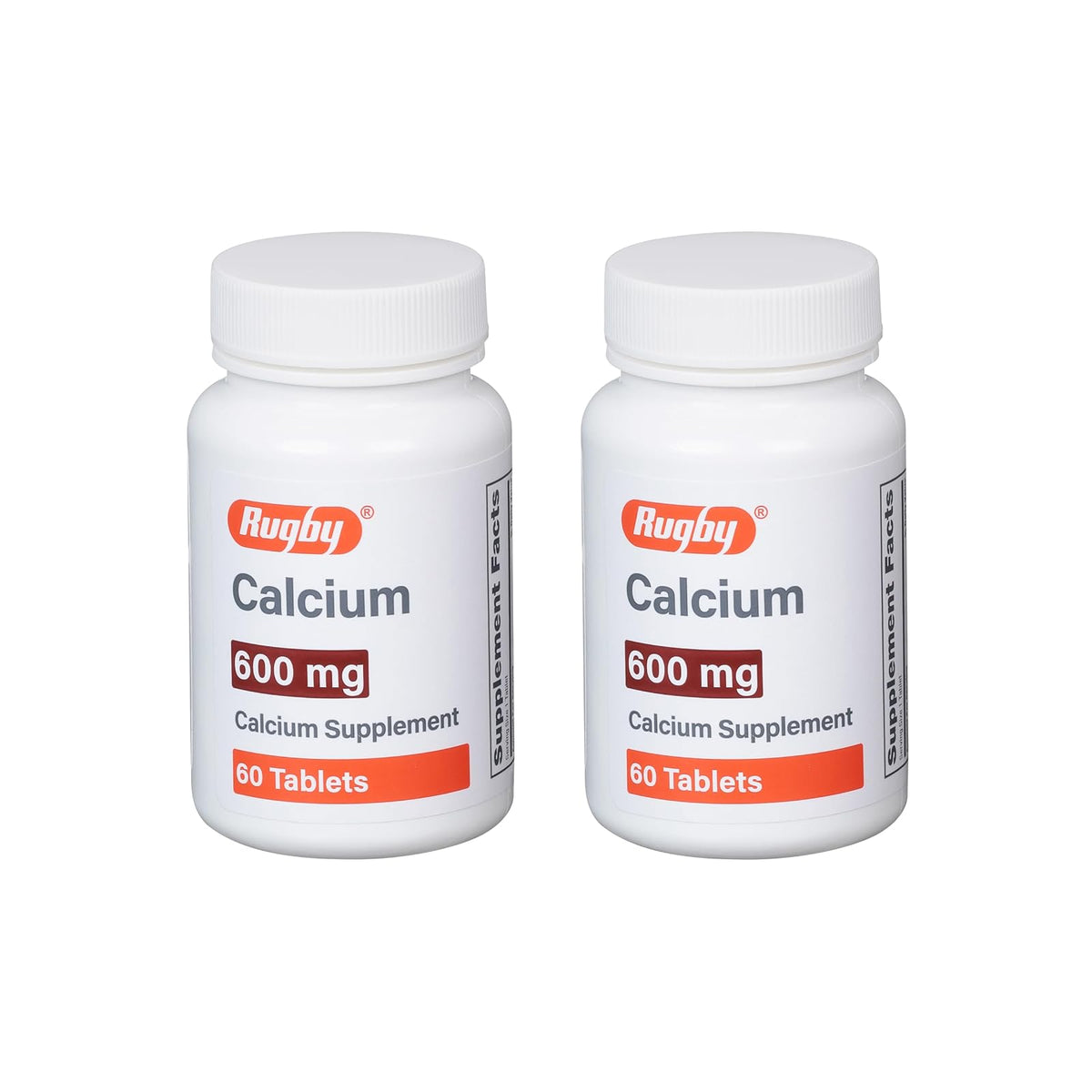 Rugby calcium 600 mg tablets