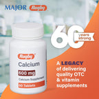 Rugby calcium citrate for better absorption