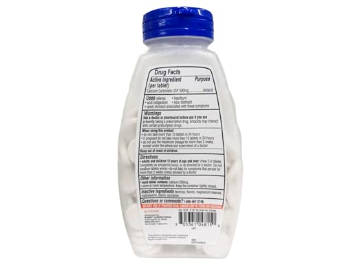 Rugby calcium tablets for digestive health