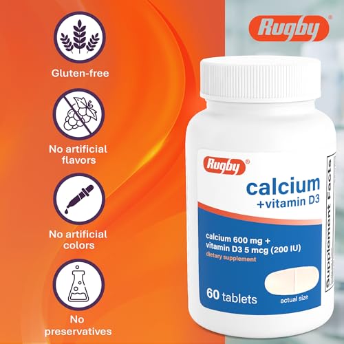 Rugby Calcium tablets for overall wellness