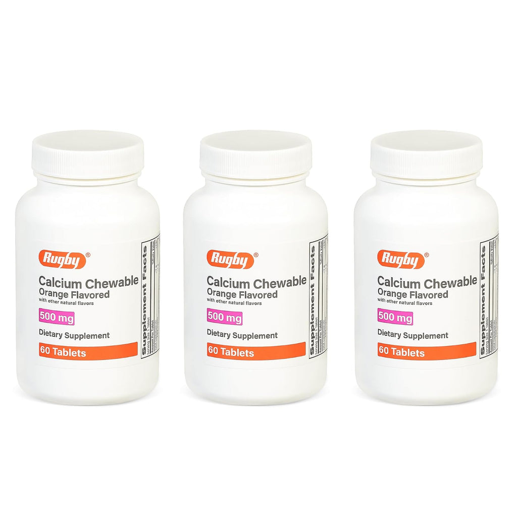 Rugby chewable calcium tablets