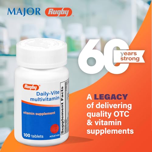 Rugby Daily vitamins for energy boost