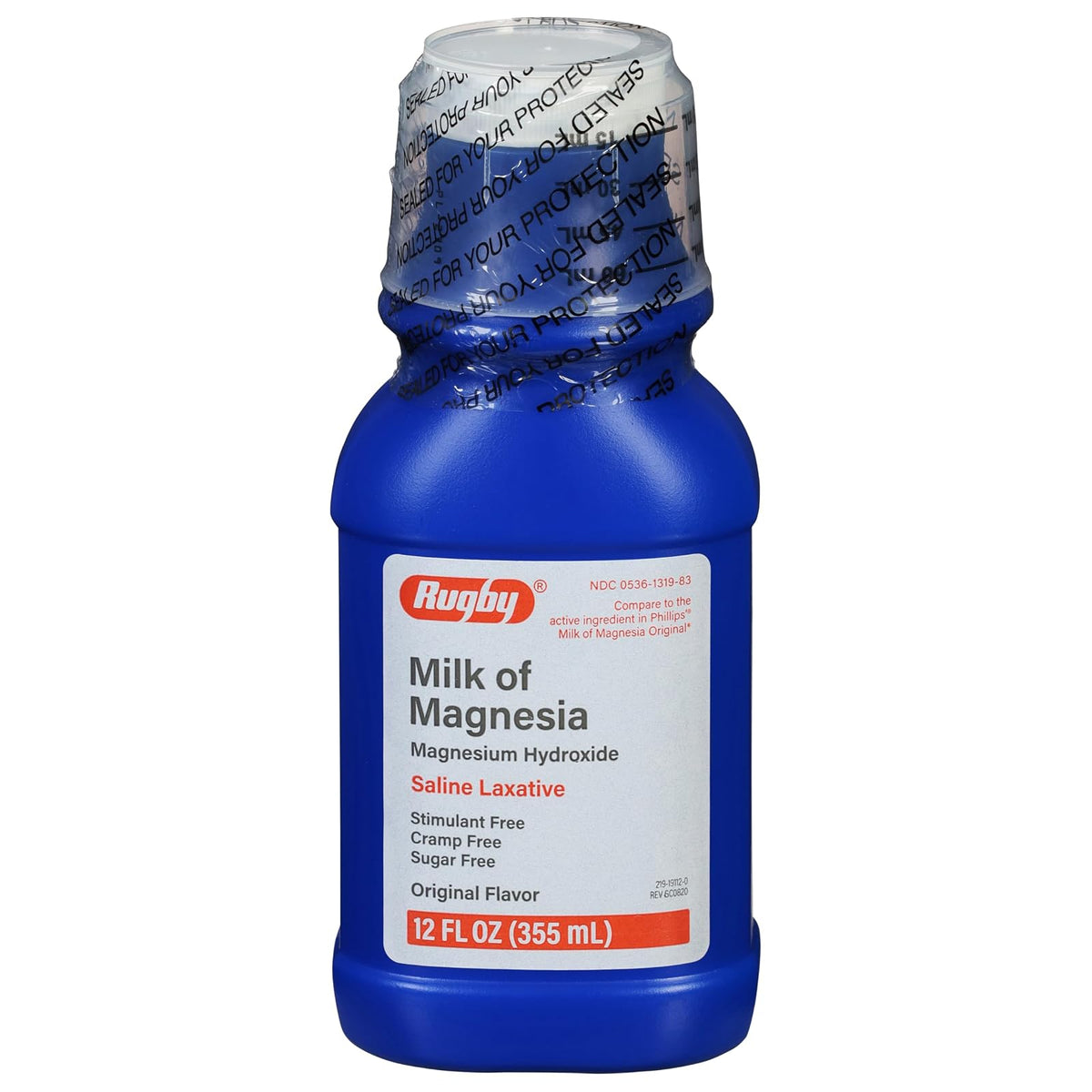 Rugby Milk of Magnesia liquid supplement