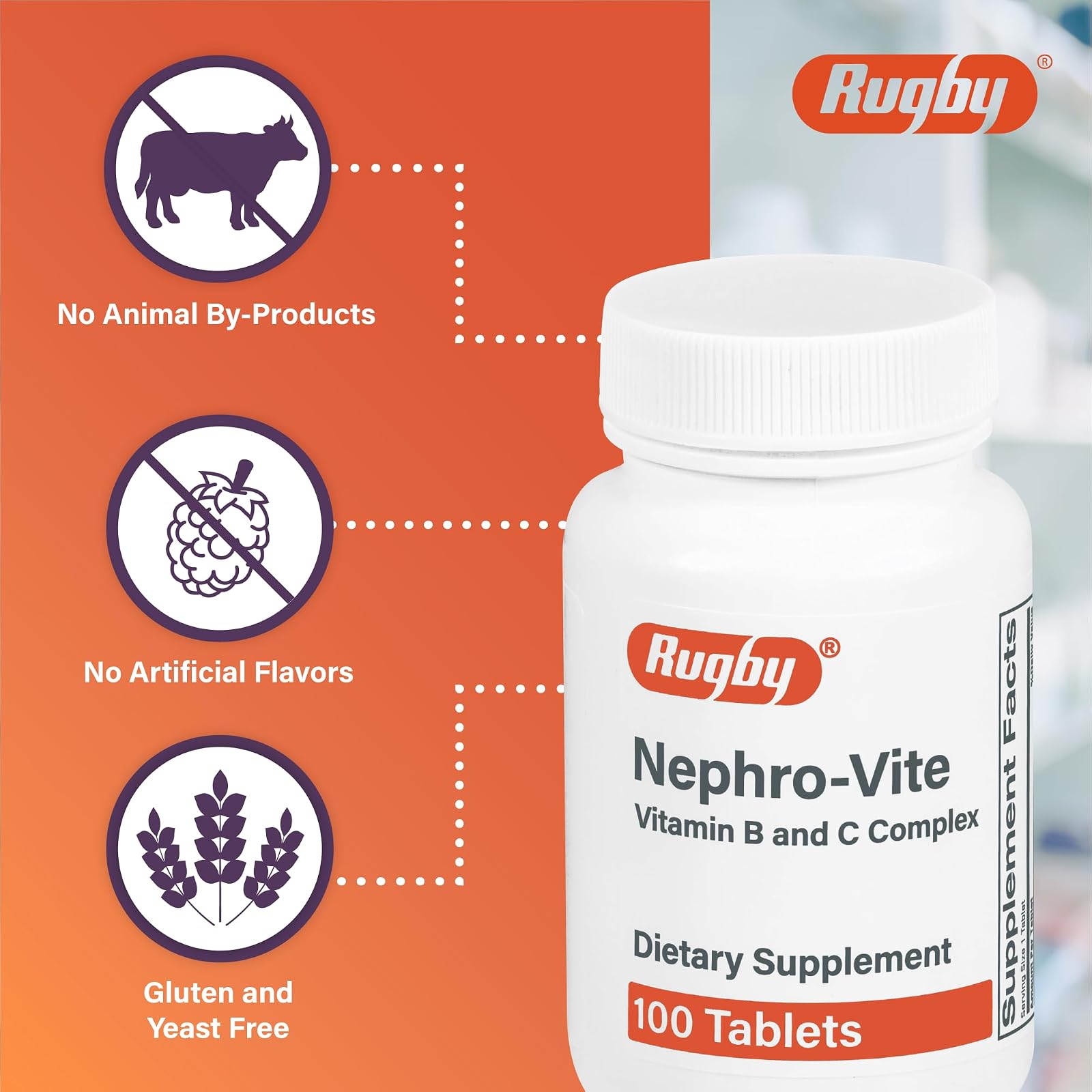 Rugby multivitamin for active lifestyles