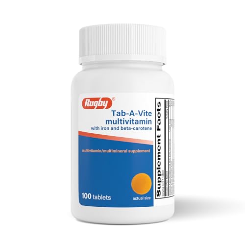 Rugby multivitamin with iron tablets