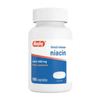 Rugby Niacin 1000 mg benefits