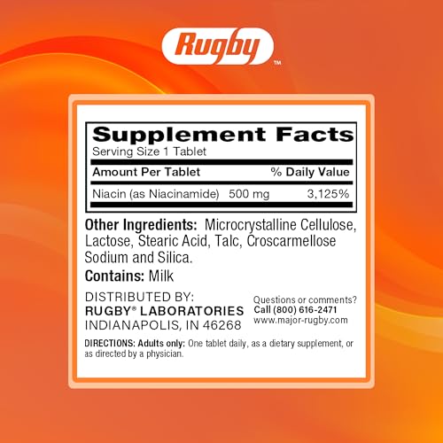 Rugby Niacinamide for overall wellness