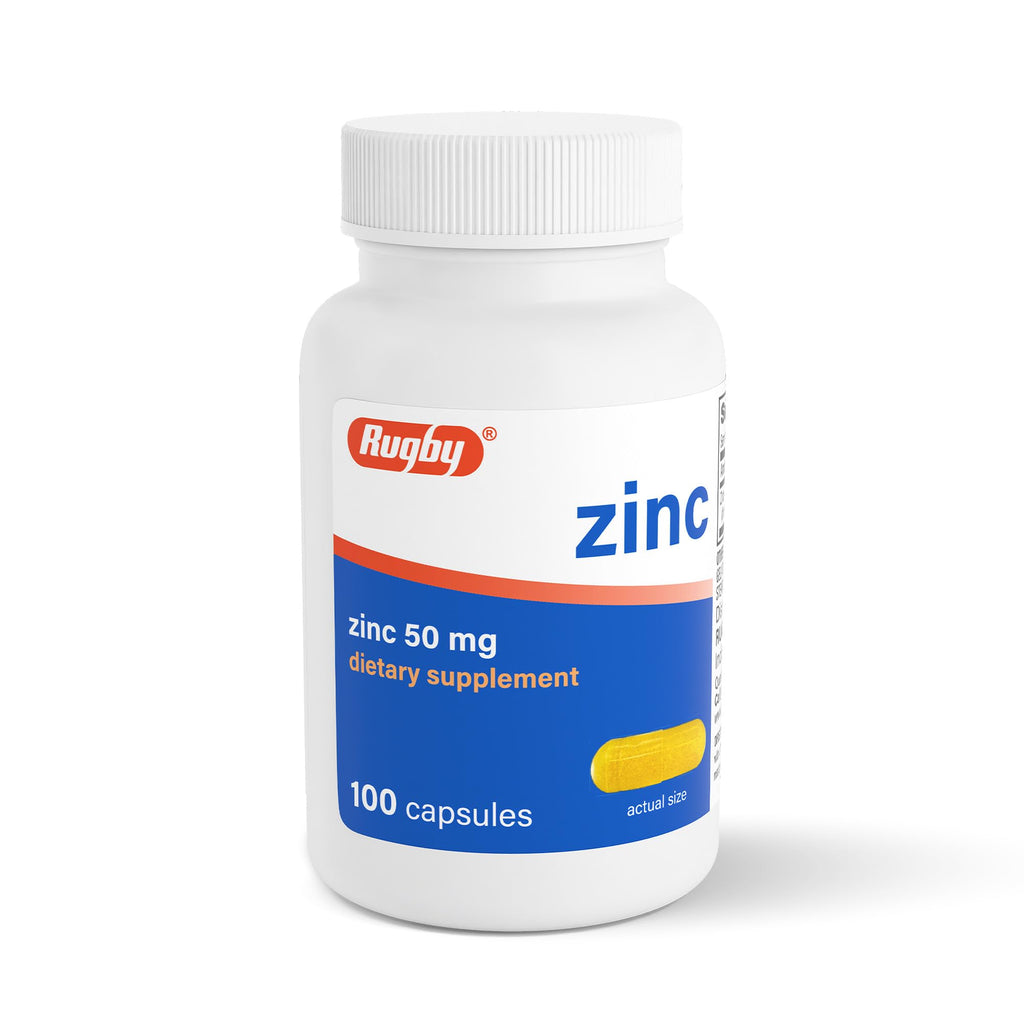 Rugby Zinc capsules for energy