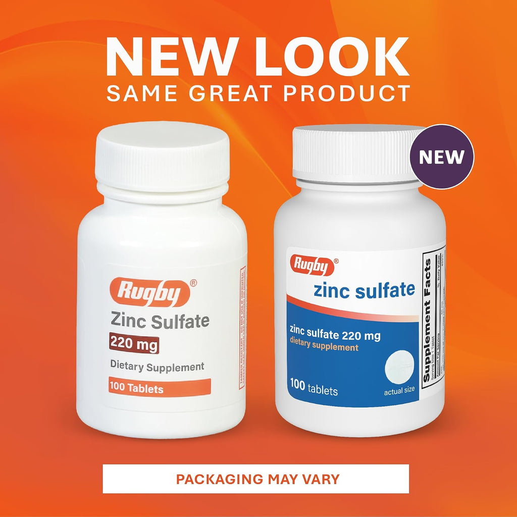 Rugby zinc sulfate for skin health