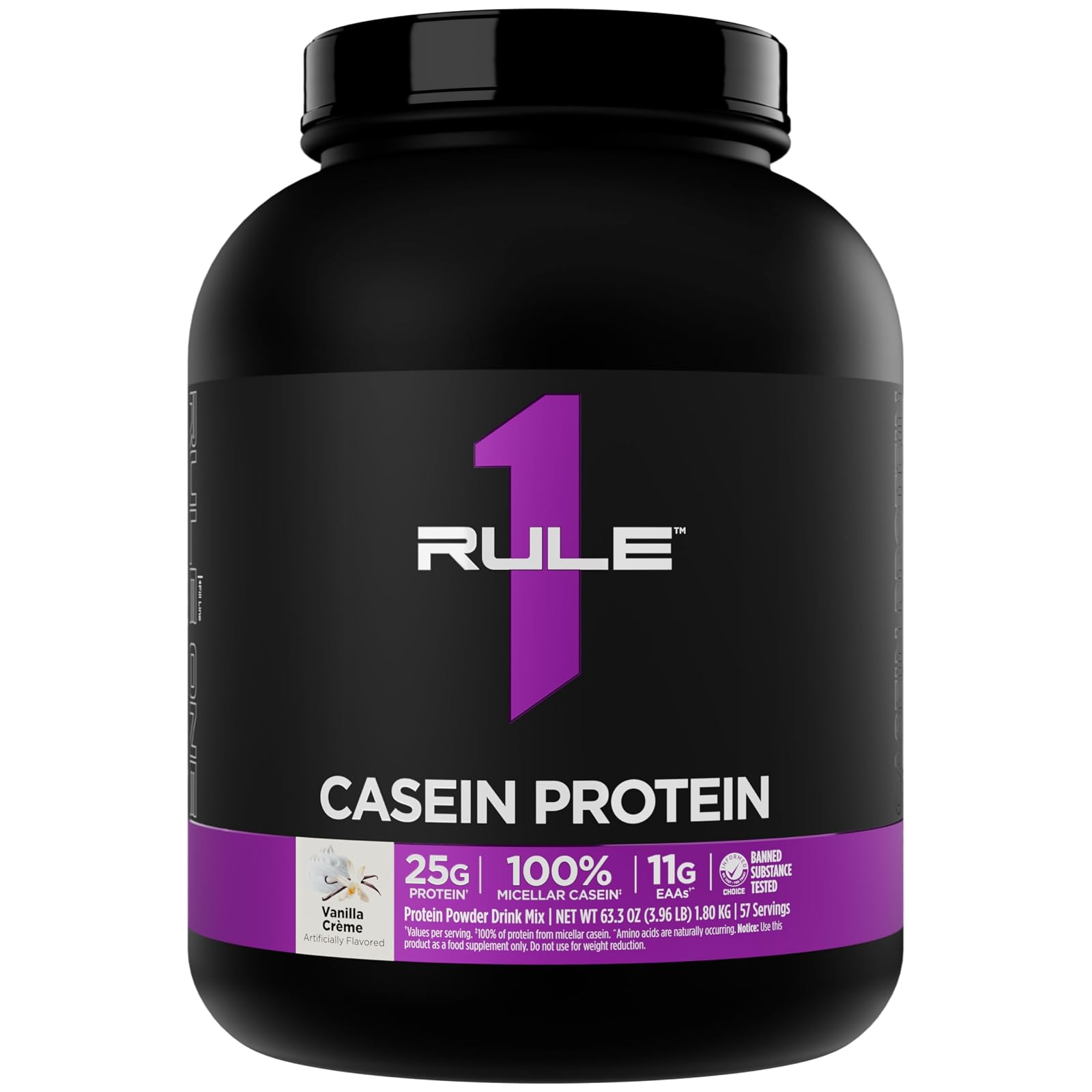 Rule 1 casein protein vanilla flavour