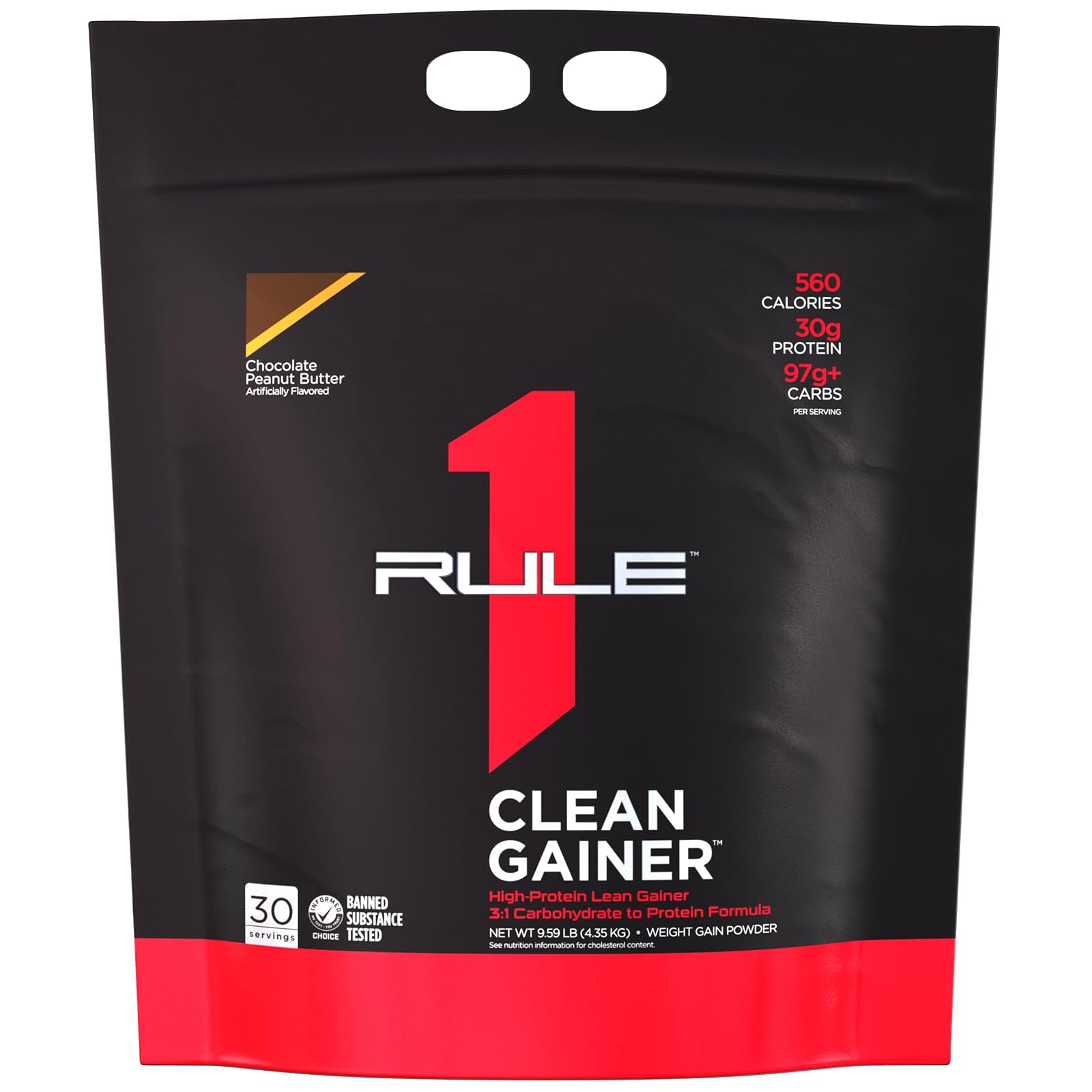 Rule 1 Clean Gainer chocolate peanut butter