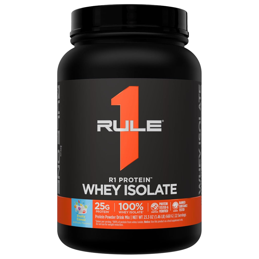 Rule 1 fruity cereal protein powder
