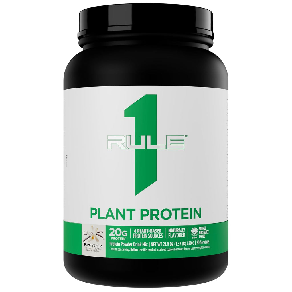 Rule 1 plant protein pure vanilla