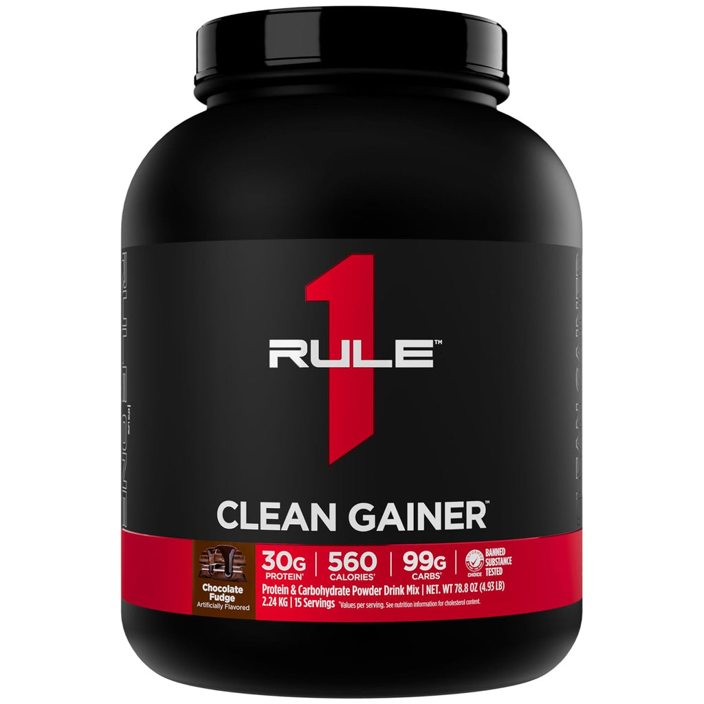 Rule 1 Proteins chocolate fudge gainer
