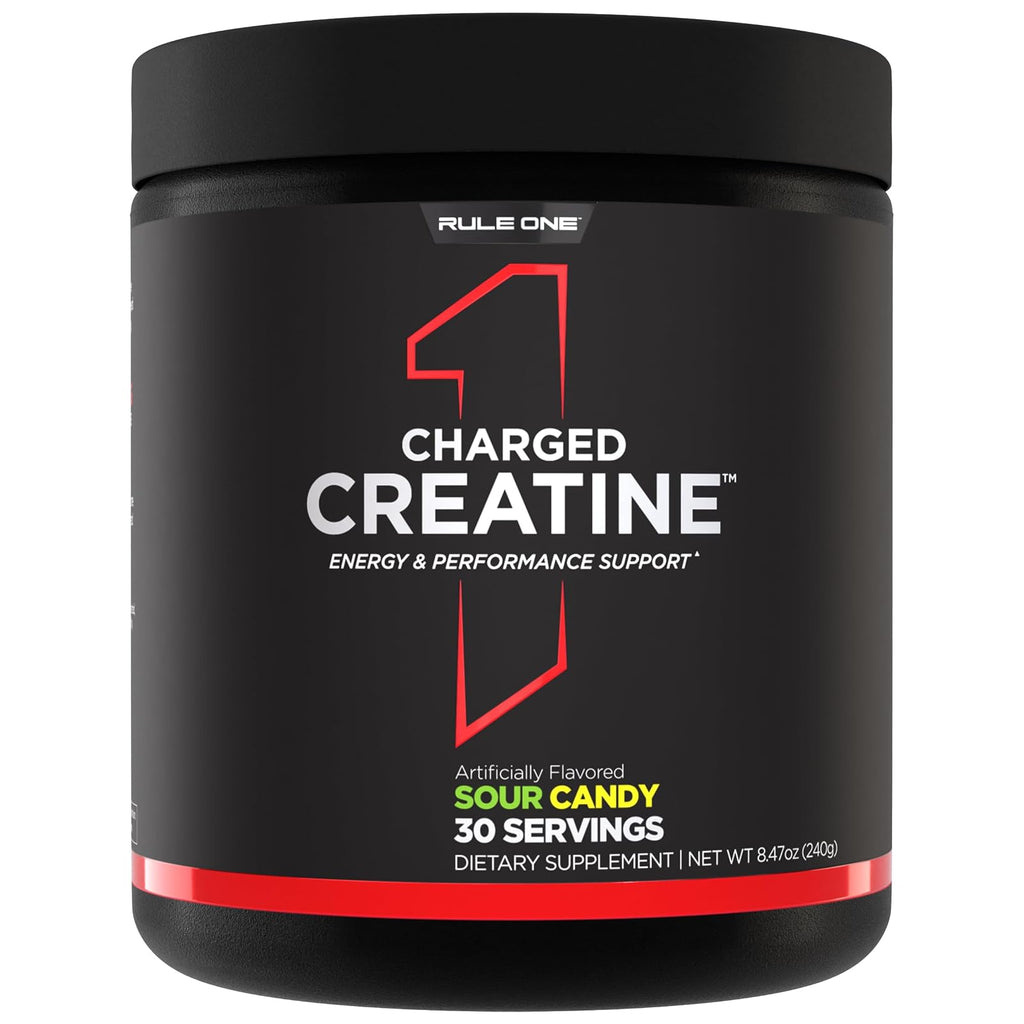 Rule 1 Proteins sour candy creatine