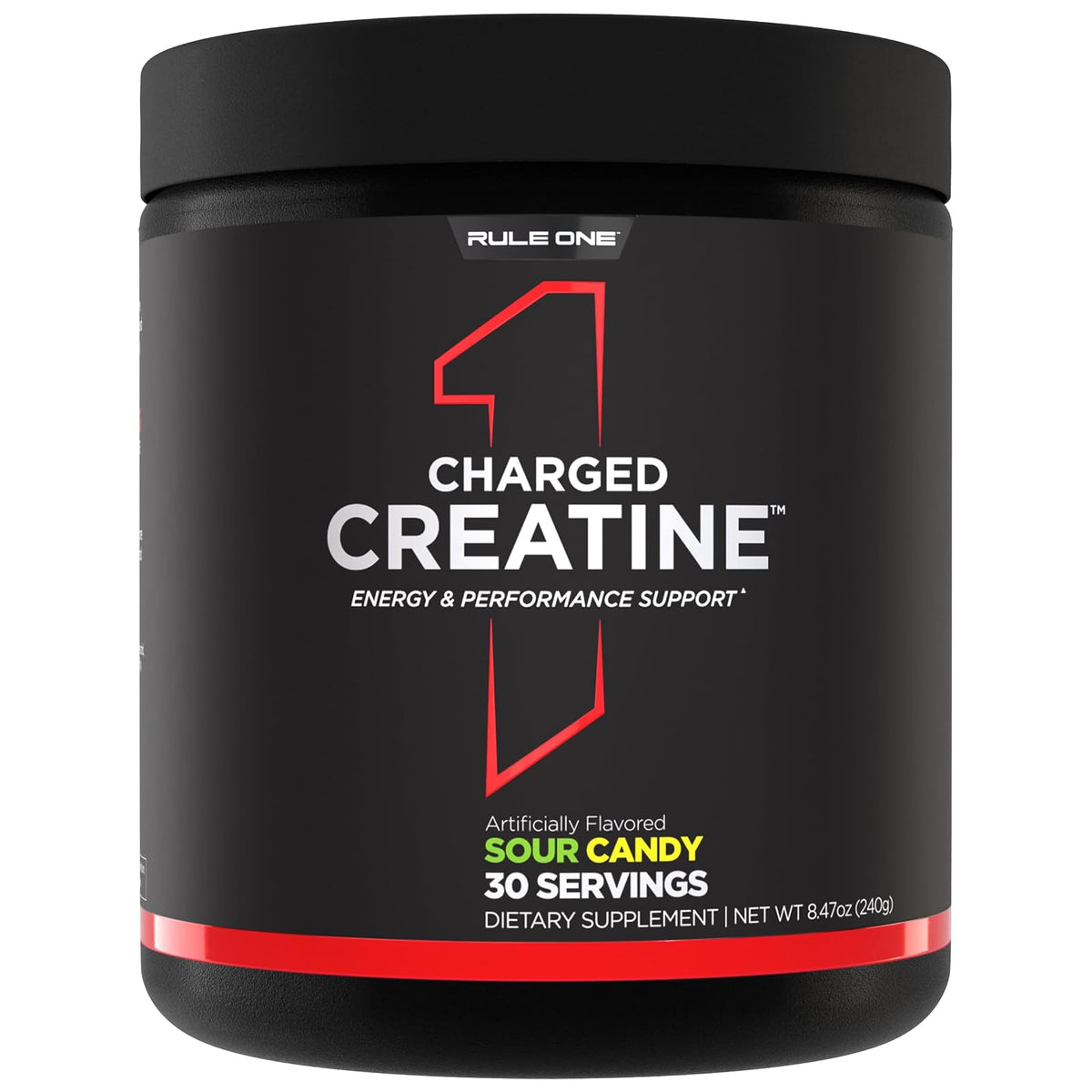 Rule 1 Proteins sour candy creatine