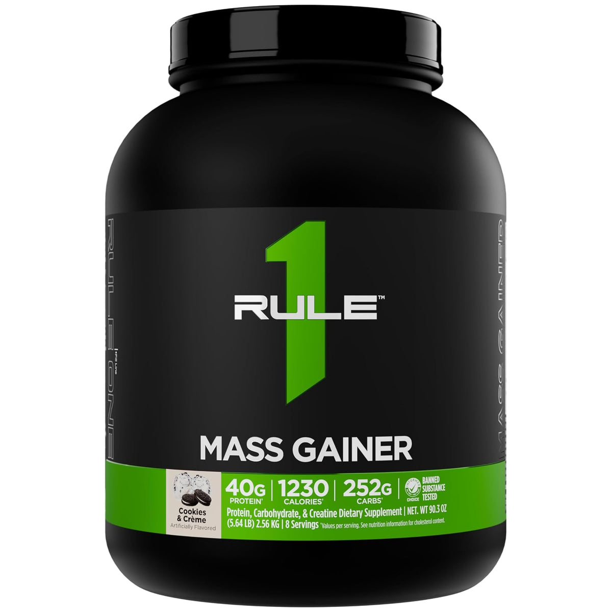 Rule 1 weight gainers cookies and crème