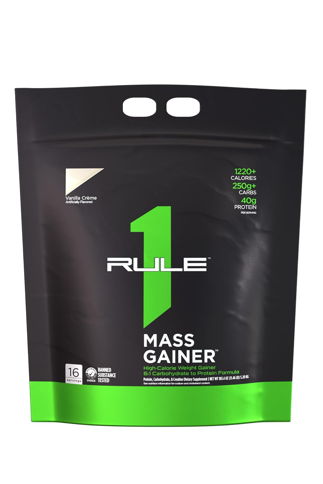 Rule 1 weight gainers vanilla flavour