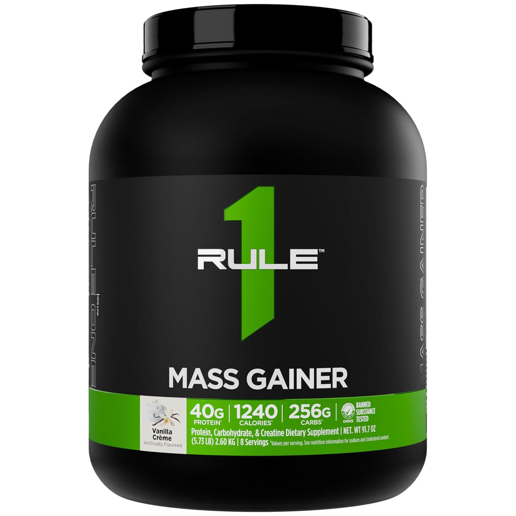 Rule 1 weight gainers vanilla flavour