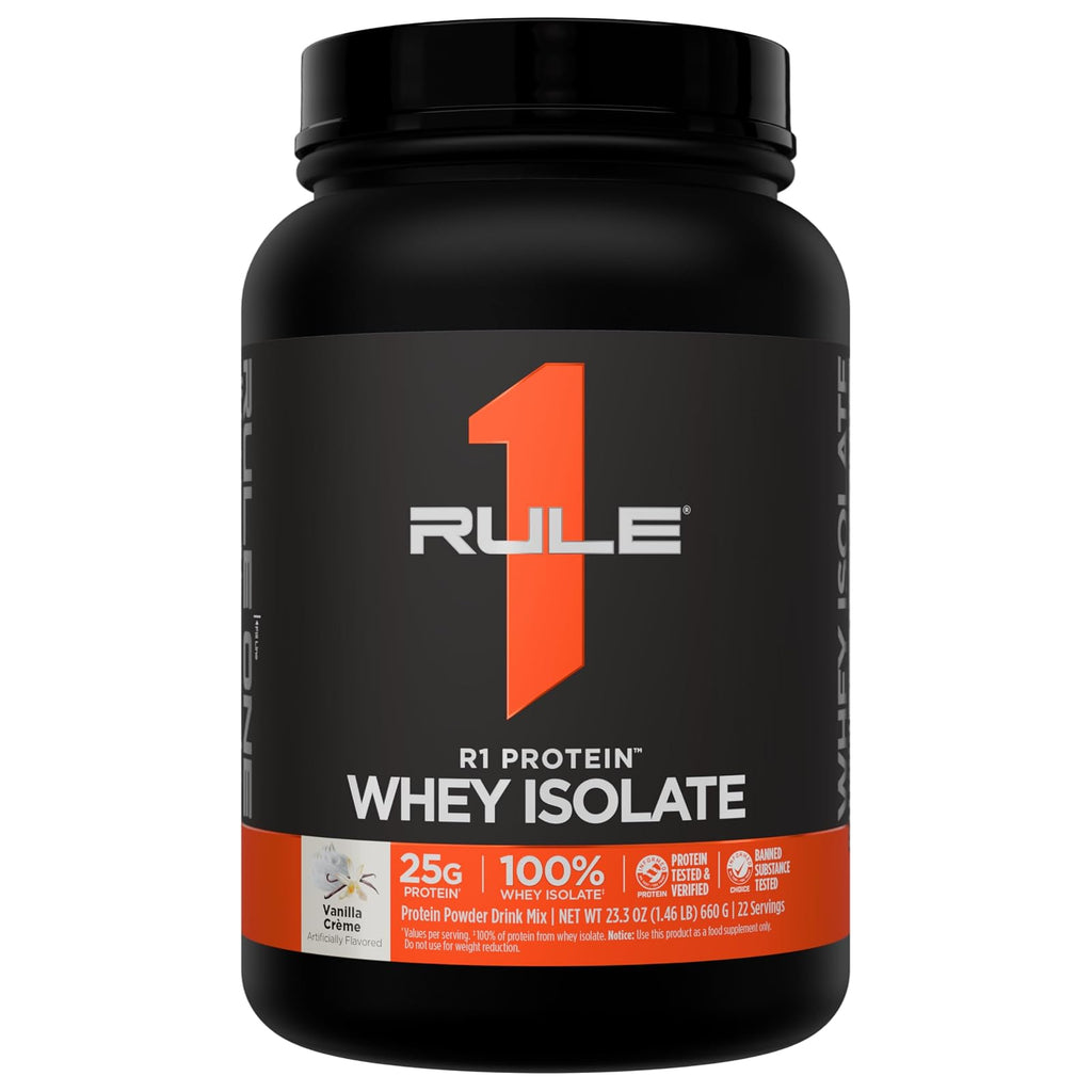 Rule 1 whey isolate vanilla flavour