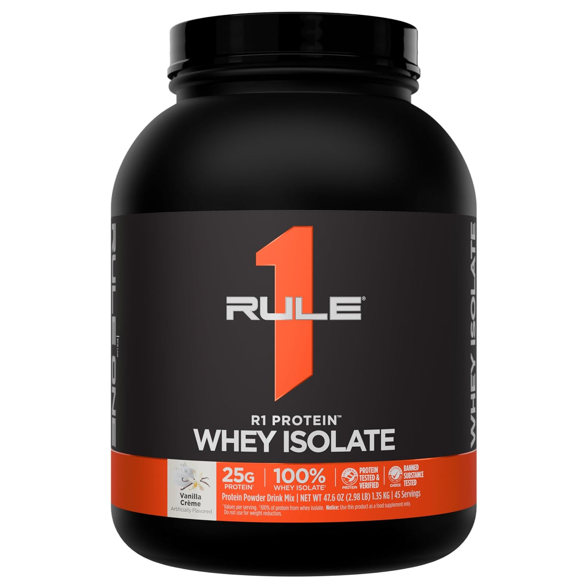 Rule 1 whey isolate vanilla flavour