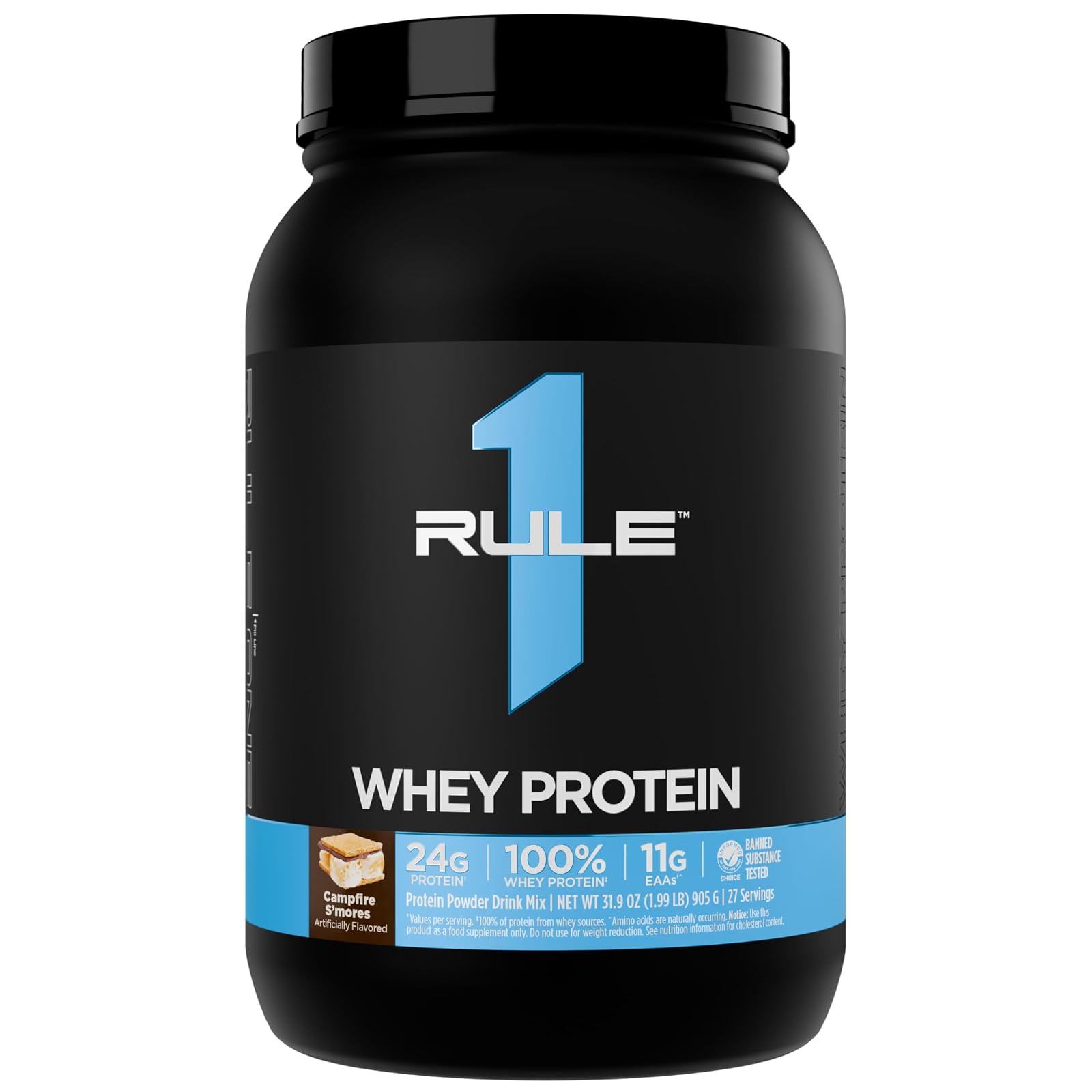 Rule 1 whey protein campfire flavour
