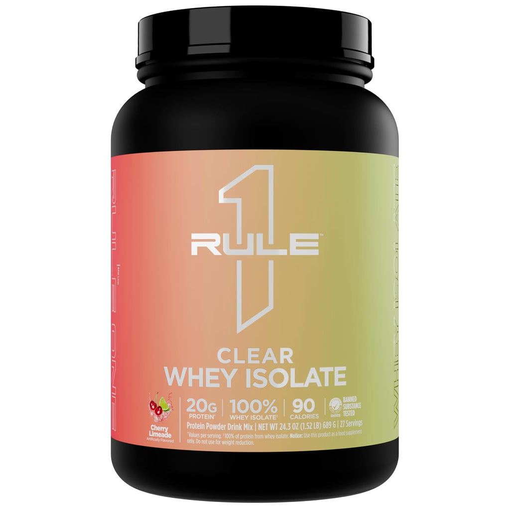 Rule 1 whey protein cherry limade flavour