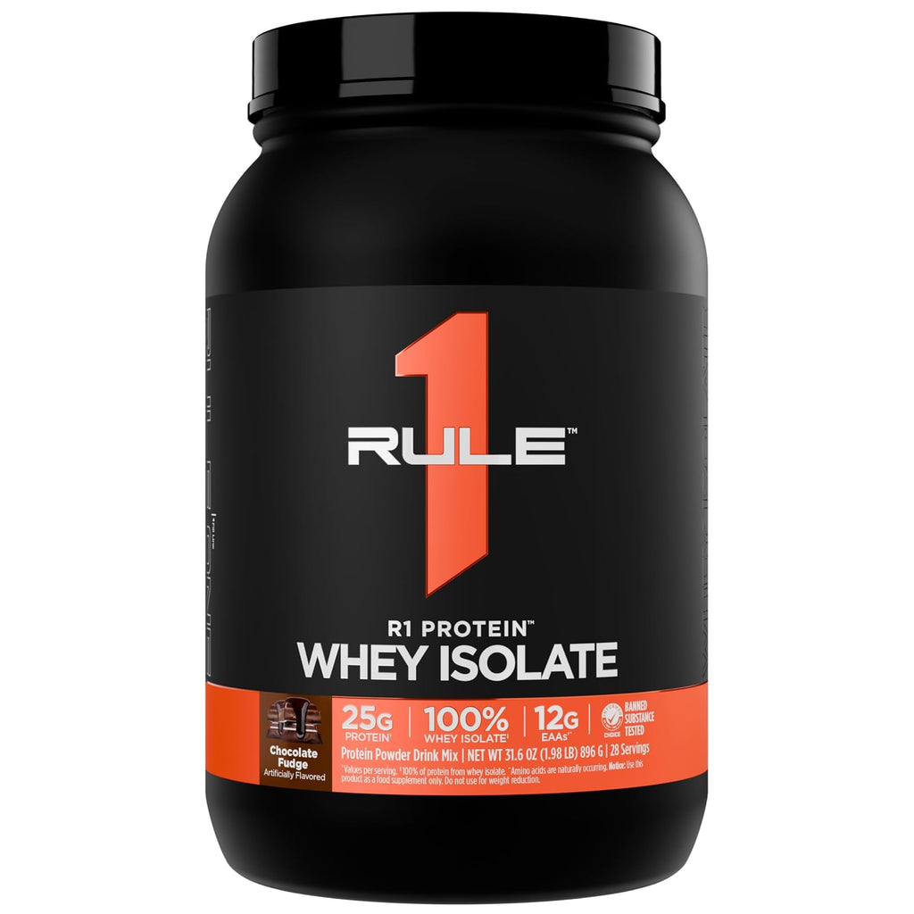 Rule 1 whey protein chocolate fudge