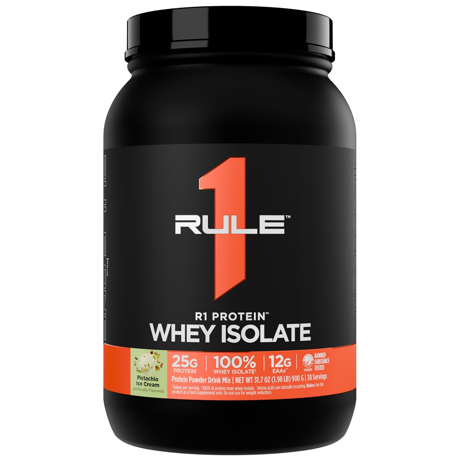 Rule 1 whey protein pistachio flavour
