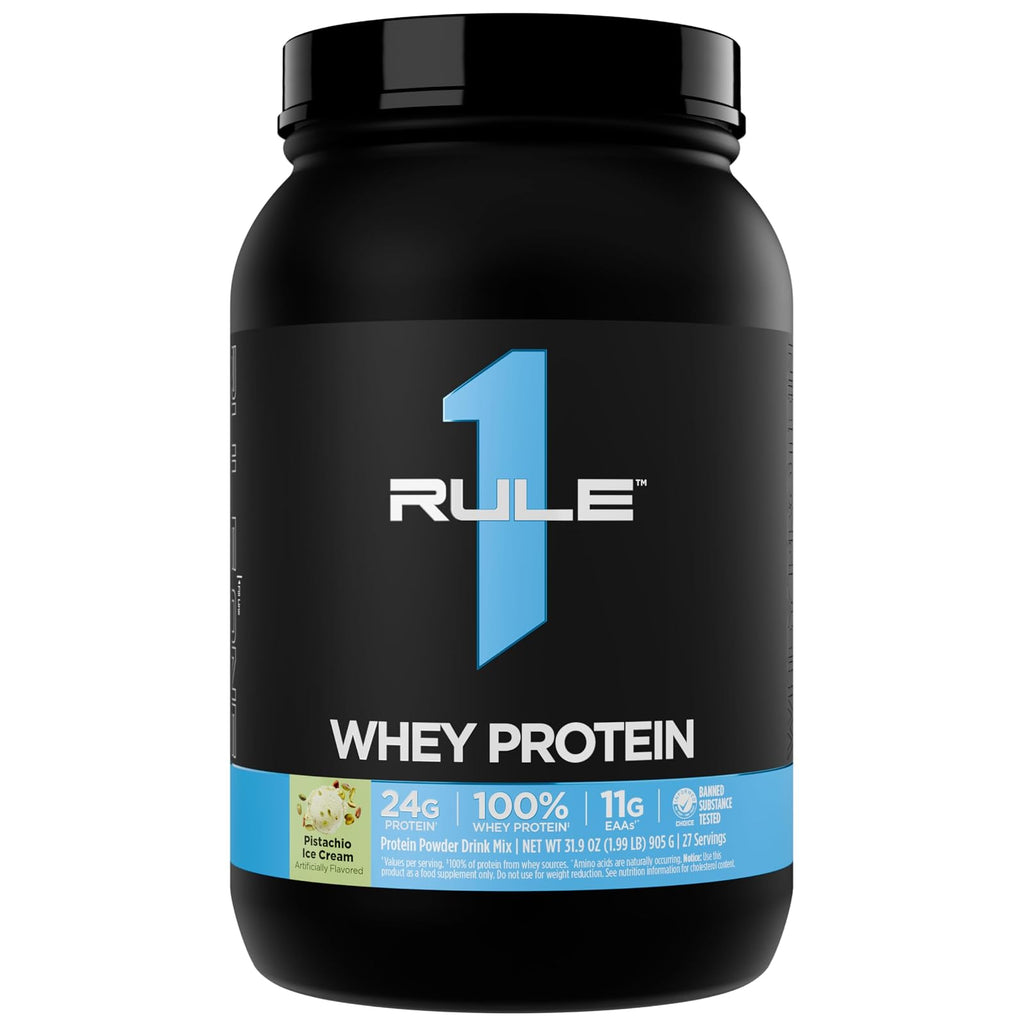 Rule 1 whey protein pistachio flavour