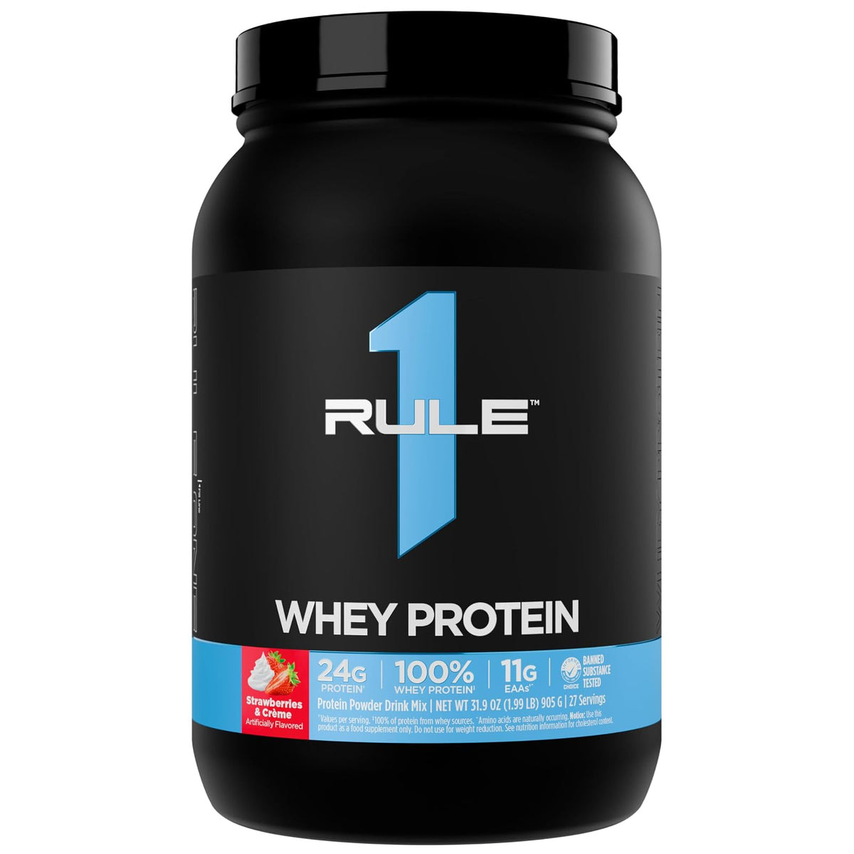 Rule 1 whey protein powder for muscle gain