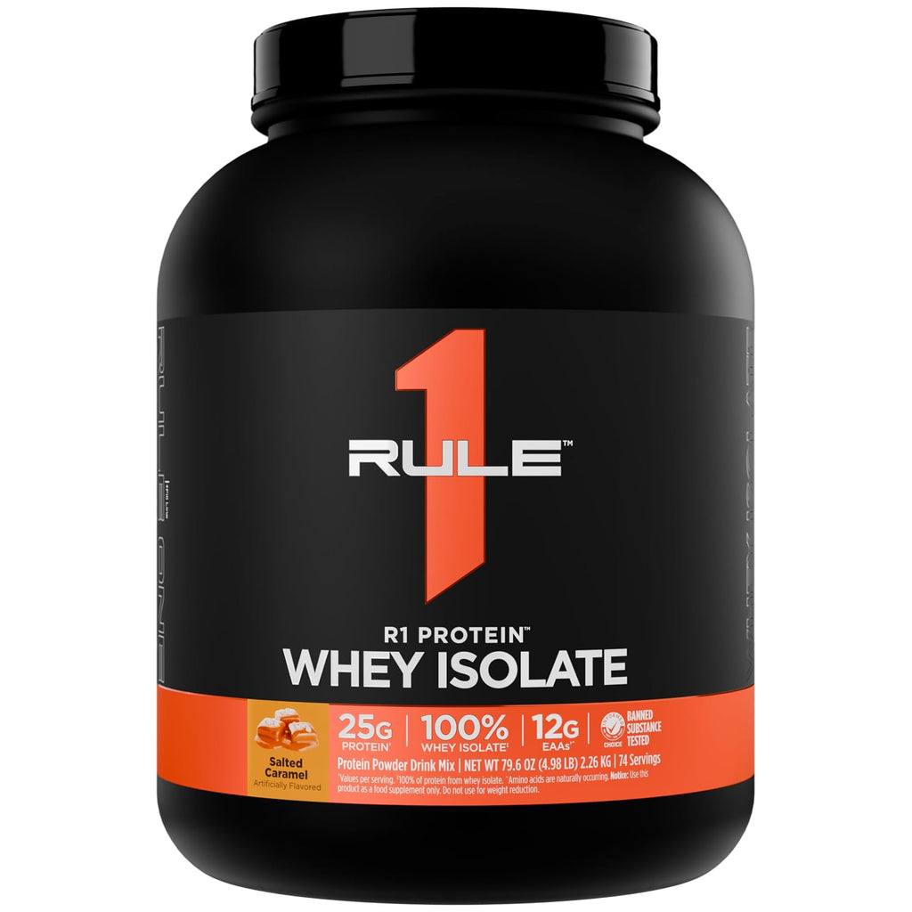 Rule 1 whey protein salted caramel