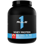 Rule 1 whey protein strawberry banana flavour